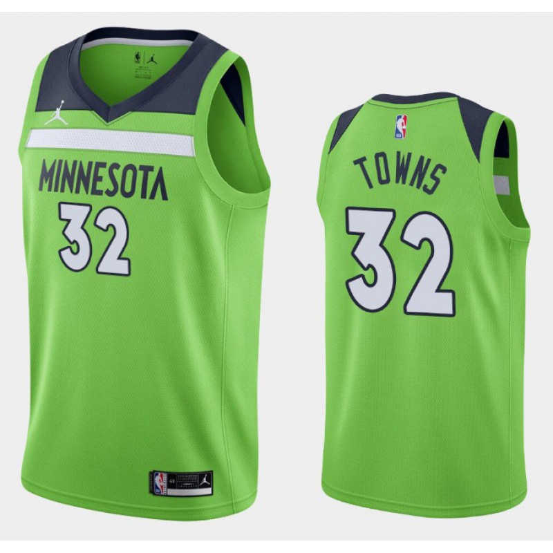 Minnesota Timberwolves Trikot Karl-Anthony Towns 32 2020-2021 Jordan ...