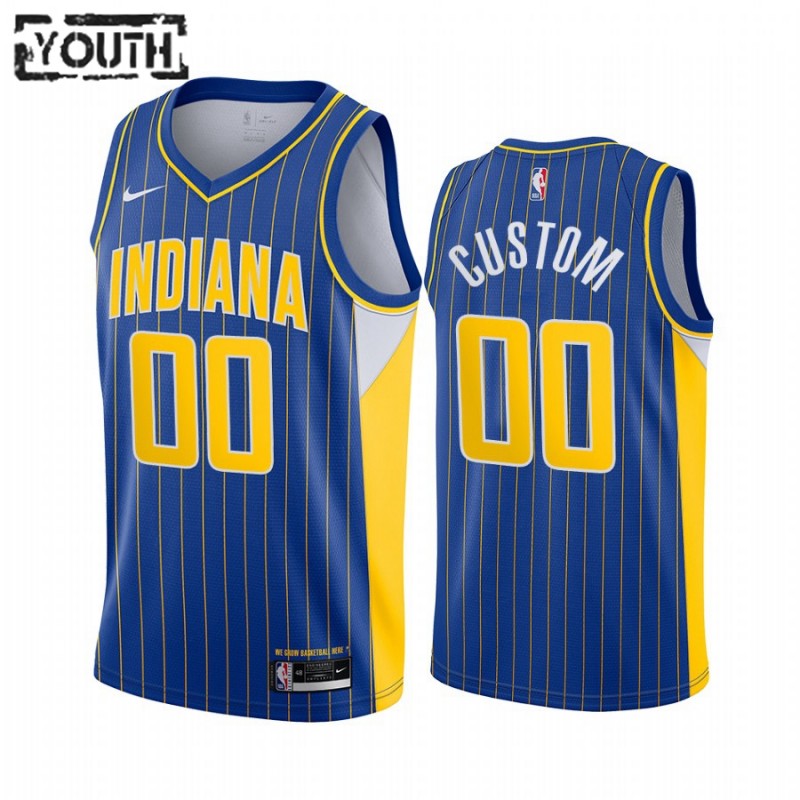 Indiana Pacers Trikot Benutzerdefinierte 2020-21 City Edition Swingman ...